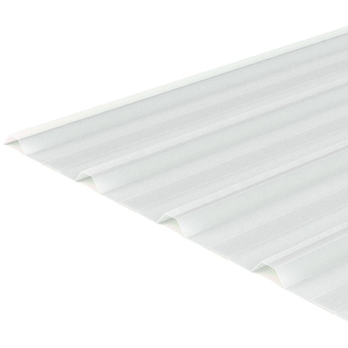 Suntuf 6m White Opal Trimdek Polycarbonate Roofing - Bunnings Australia