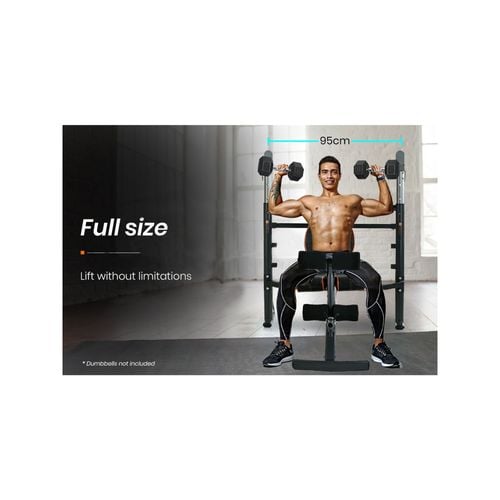 PROFLEX Adjustable Incline Weight Bench - Home Gym Fitness Training ...