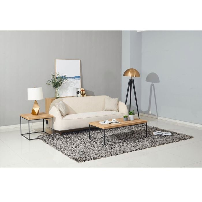 Cathy Oak Side Table - Bunnings Australia