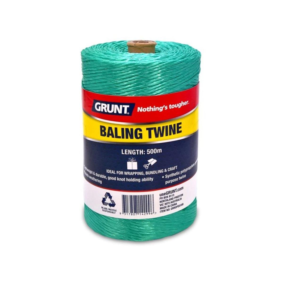 GRUNT 500m Green Baling Twine - Bunnings New Zealand