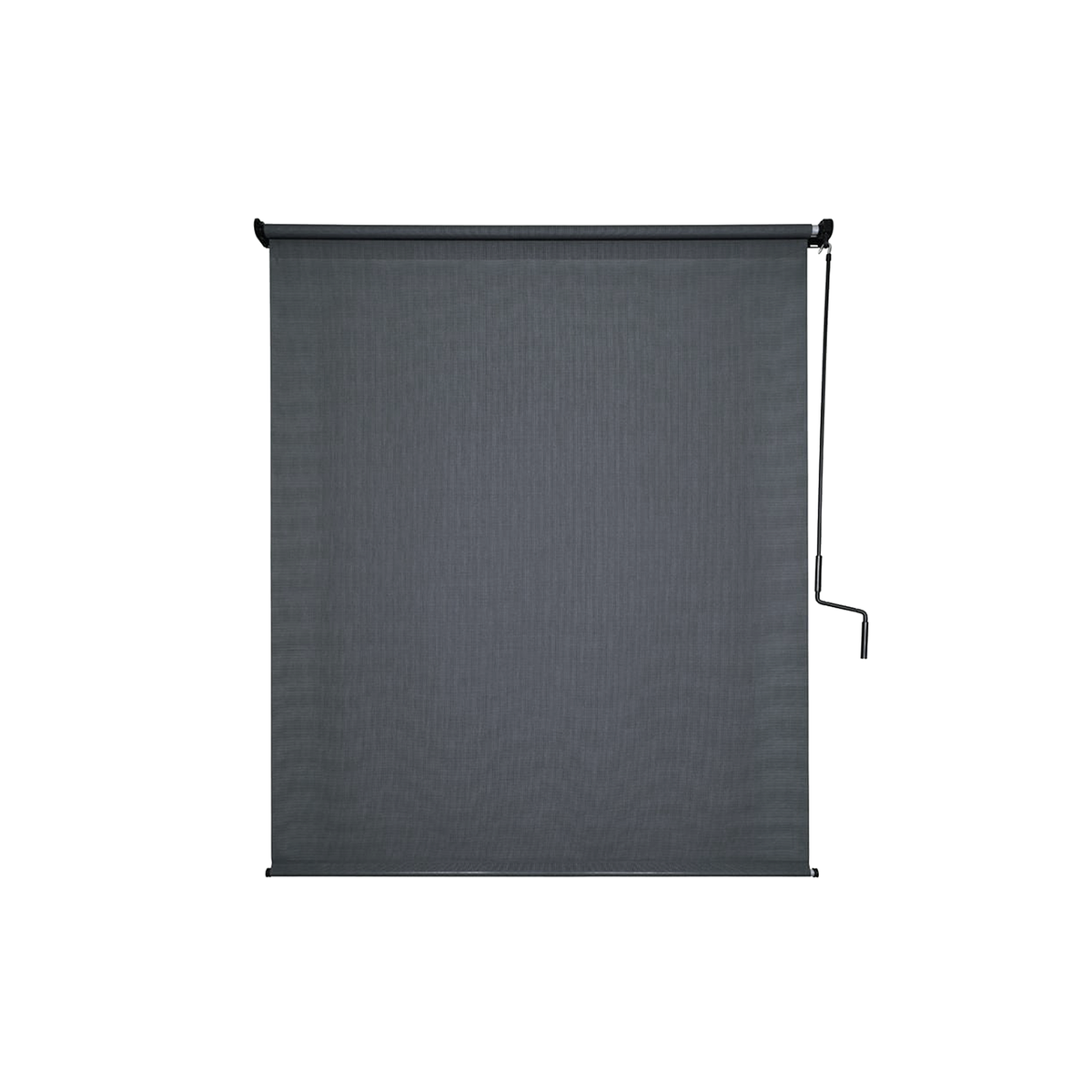 Coolaroo 1.8 x 2.4m Gunmetal Crank Operated Outdoor Blind - Bunnings ...