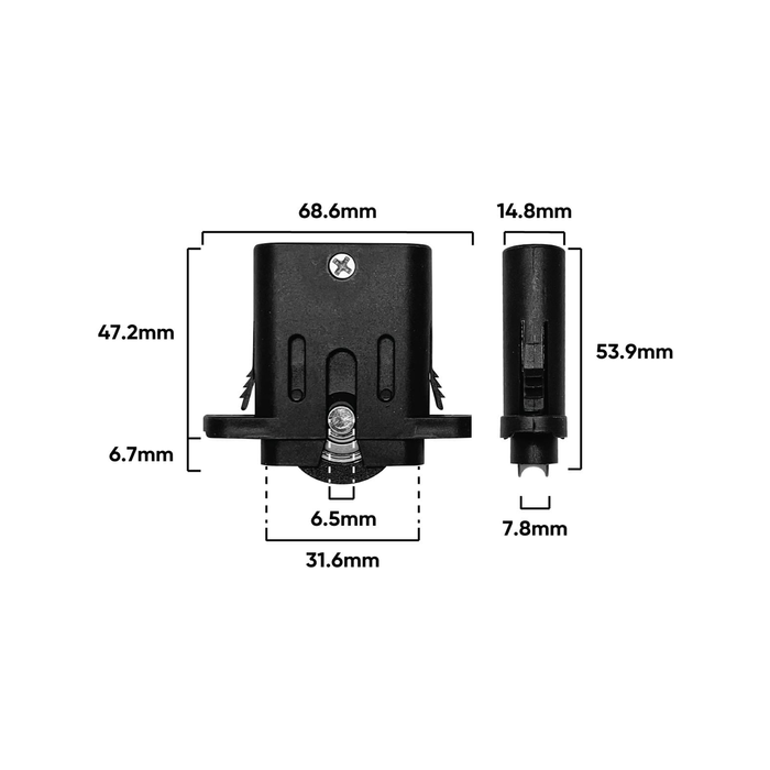 Rolltrak Security Door Plastic Carriage And Acetal Roller - Bunnings ...
