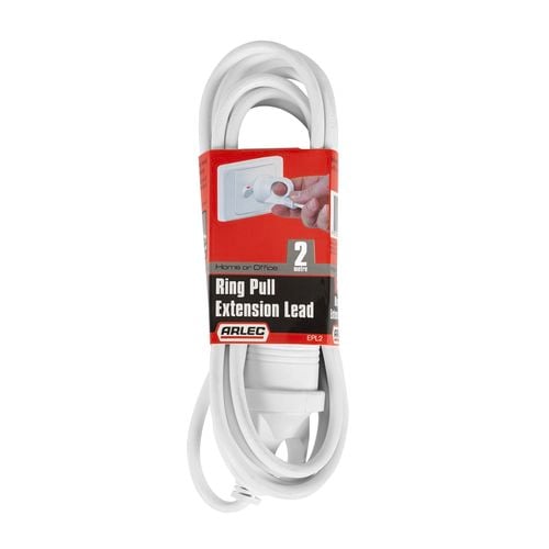 Arlec Ring Pull Extension Lead - 2m - Bunnings New Zealand