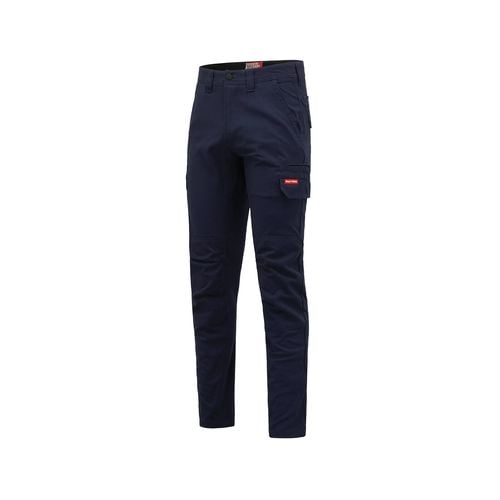 Hard Yakka Navy 3056 Stretch Canvas Cargo Pants - Size 87R - Bunnings ...