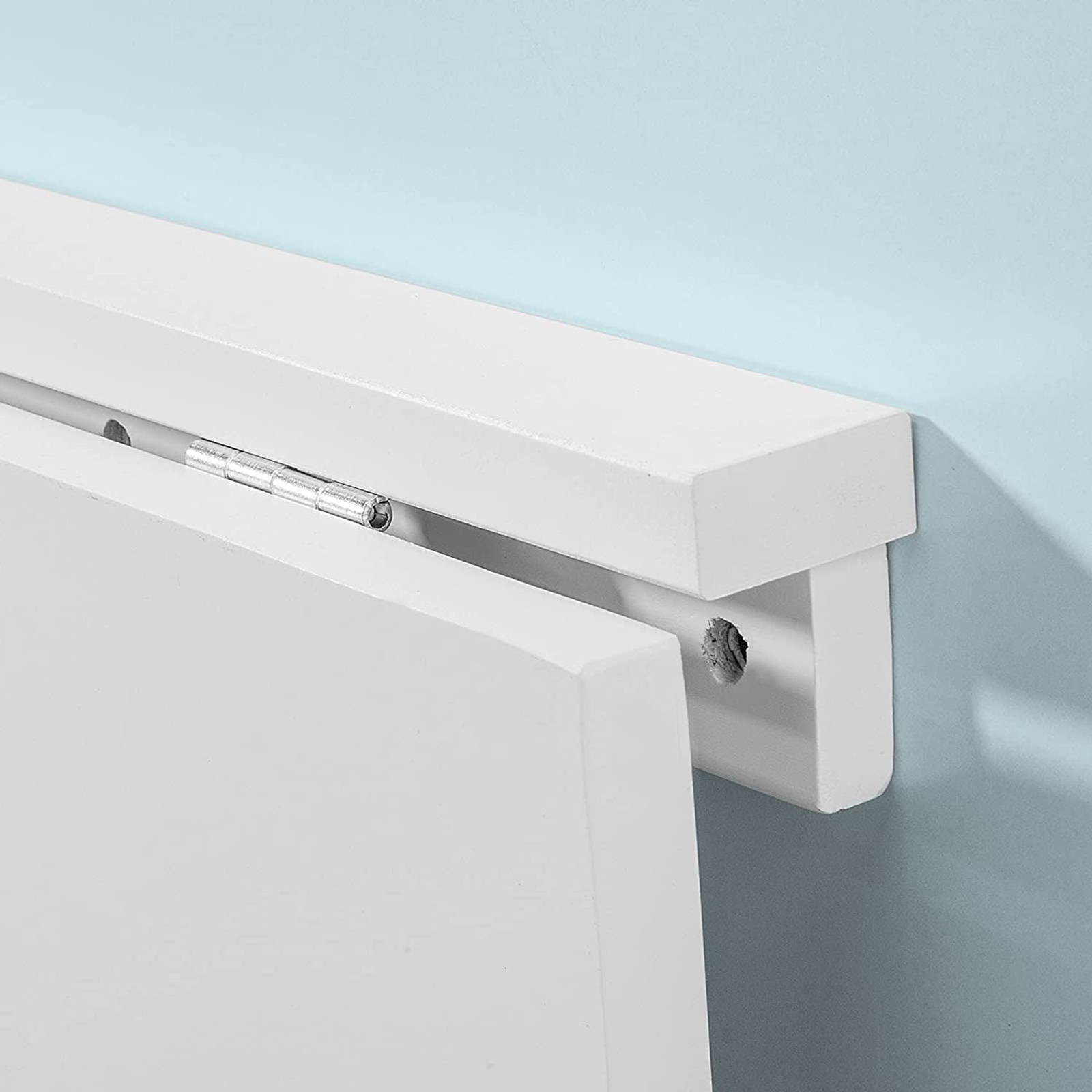 VIKUS Kitchen Wall Mounted Folding Table 69 x 42 x 8 cm Bunnings Australia