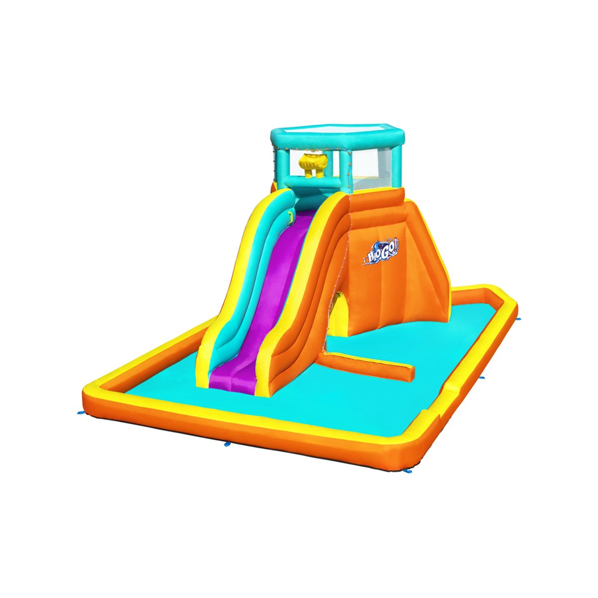 Bestway 5.65x3.73m Kids Pool Slide Inflatable Water Park Jumping Castle ...