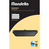 Mondella Matte Black Rococo Rectangular Rain Shower Head - Bunnings ...