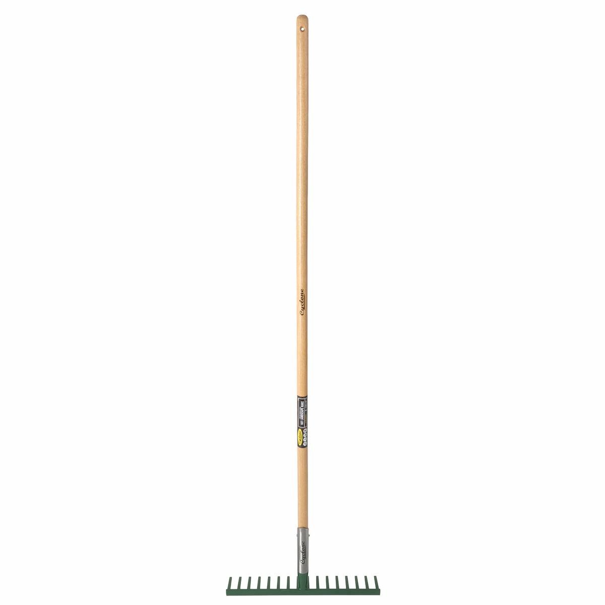 Cyclone 16T Landscape Rake With Timber Handle - Bunnings Australia