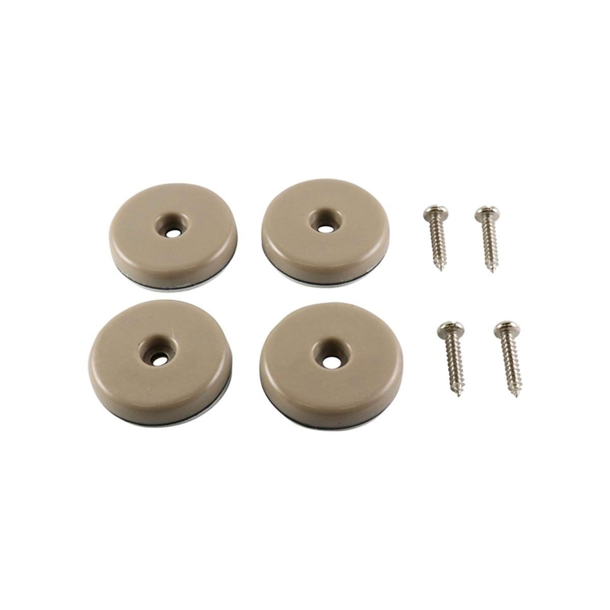 Surface Gard 38mm Round Slide Glide With Screws - 4 Pack - Bunnings ...