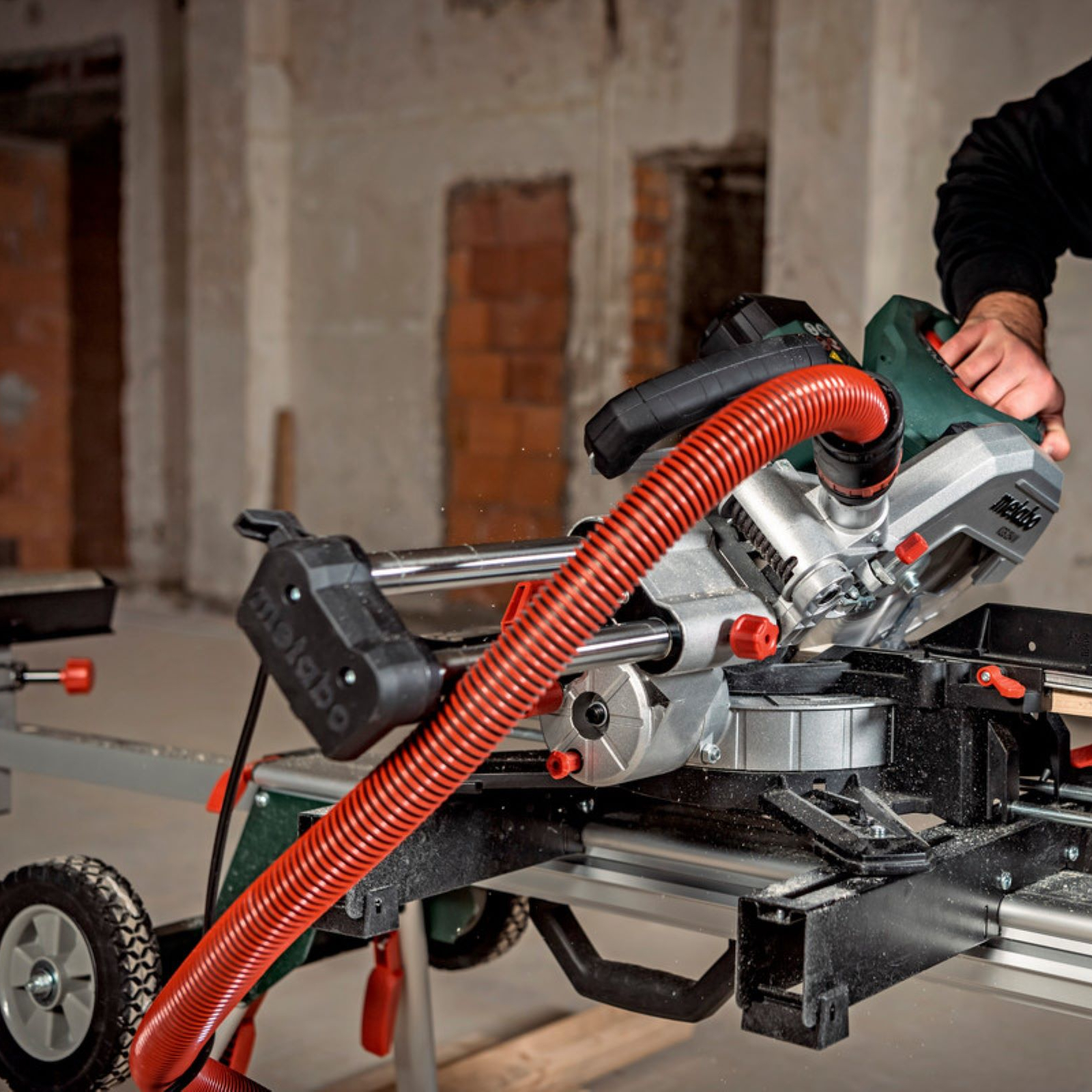 Metabo 216mm Slide Compound Mitre Saw 1200W 613216190 Bunnings Australia