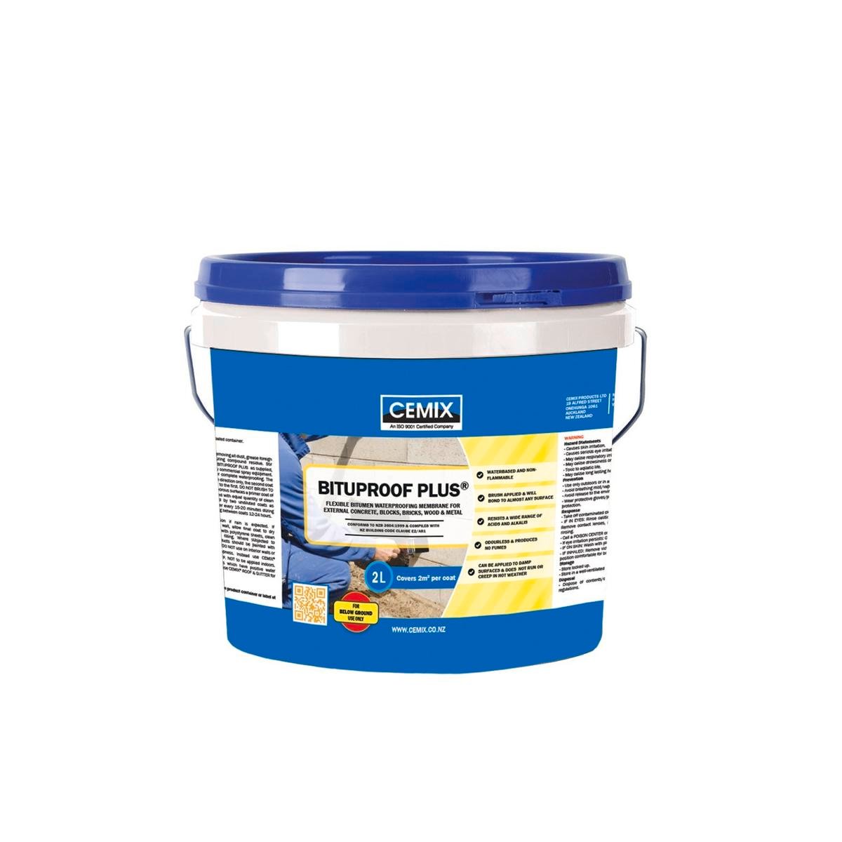 Cemix 2L Bituproof Plus Waterproofing Membrane - Bunnings New Zealand