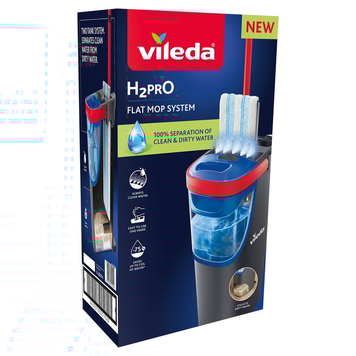 Vileda H2PRO Flat Mop - Bunnings New Zealand