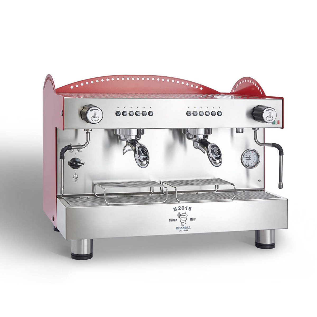 Bezzera 3L Red 2-Group Professional Espresso Machine - Commercial ...