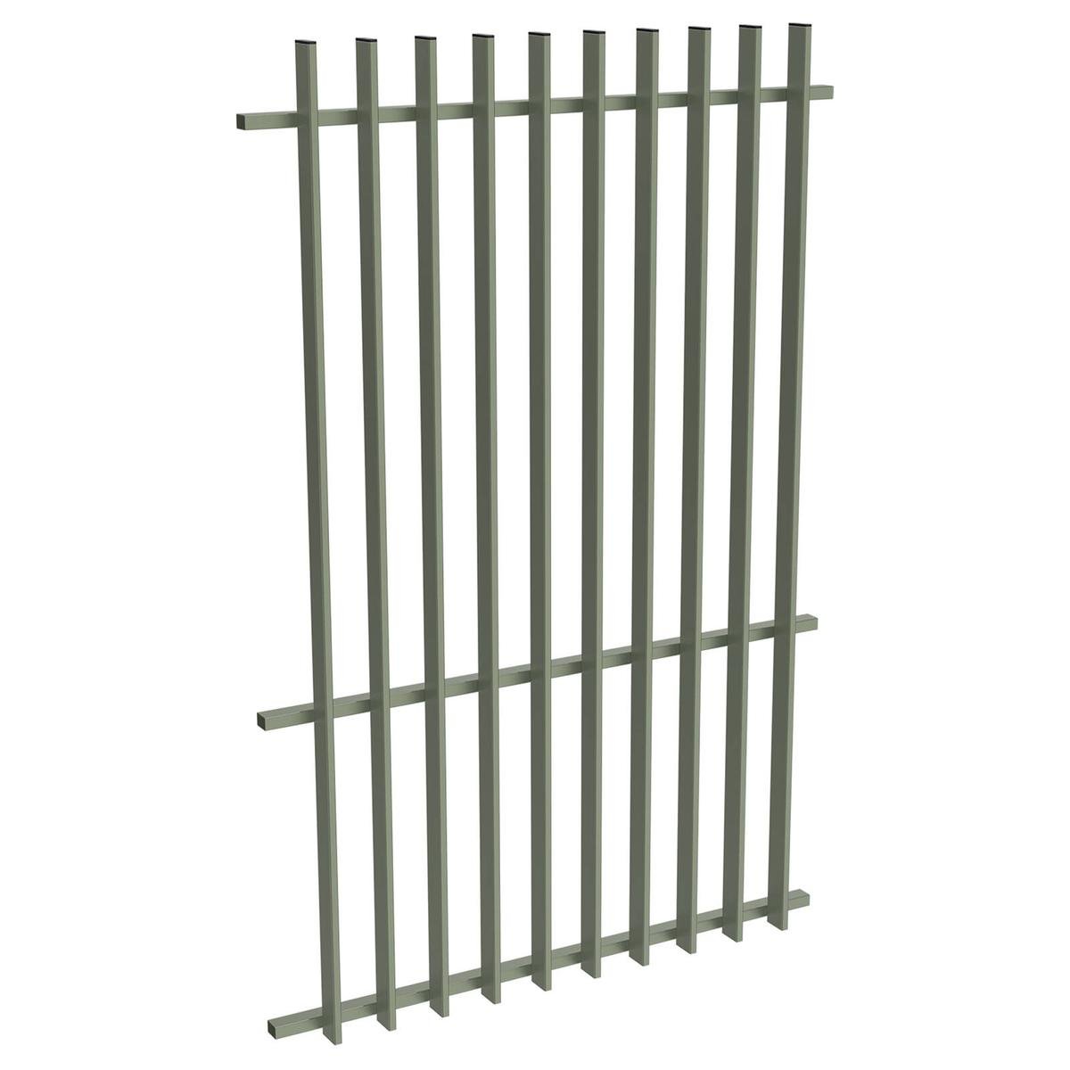 ProtectorAl 0350-1200W x 1800H Pale Eucalypt Aluminium Radiator Pool ...