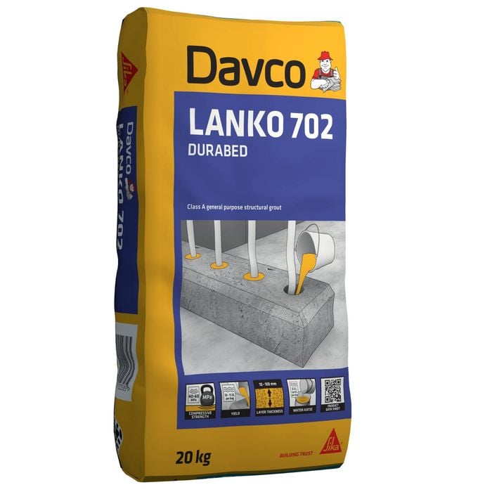 Lanko 20kg 702 Durabed Structural Grout - Bunnings Australia