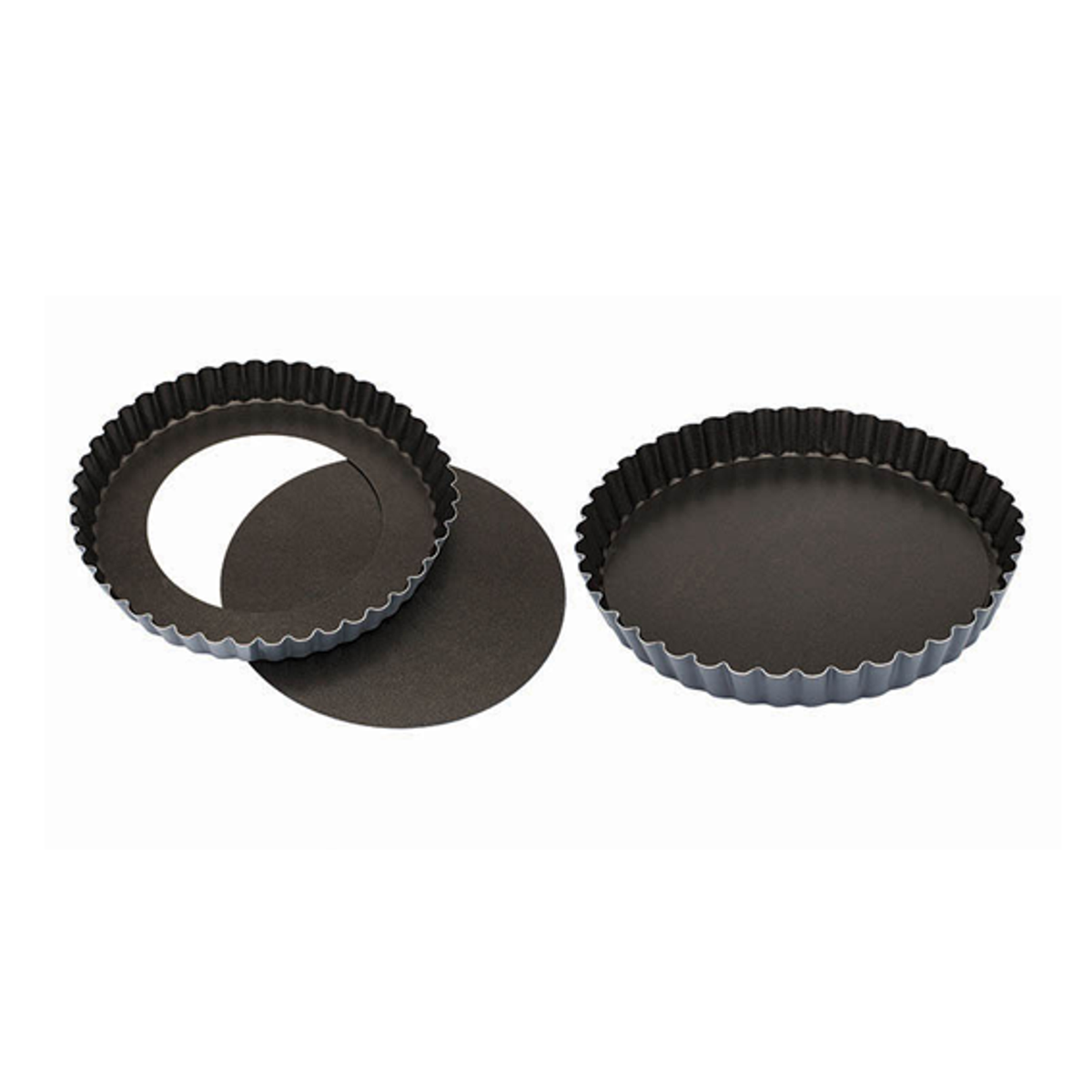 Matfer Bourgeat Exopan Tart Mould Fluted Non-Stick 18cm - Bunnings ...