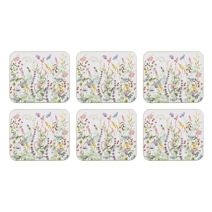 Ashdene Wildflowers Set of 6 Coasters - Bunnings Australia