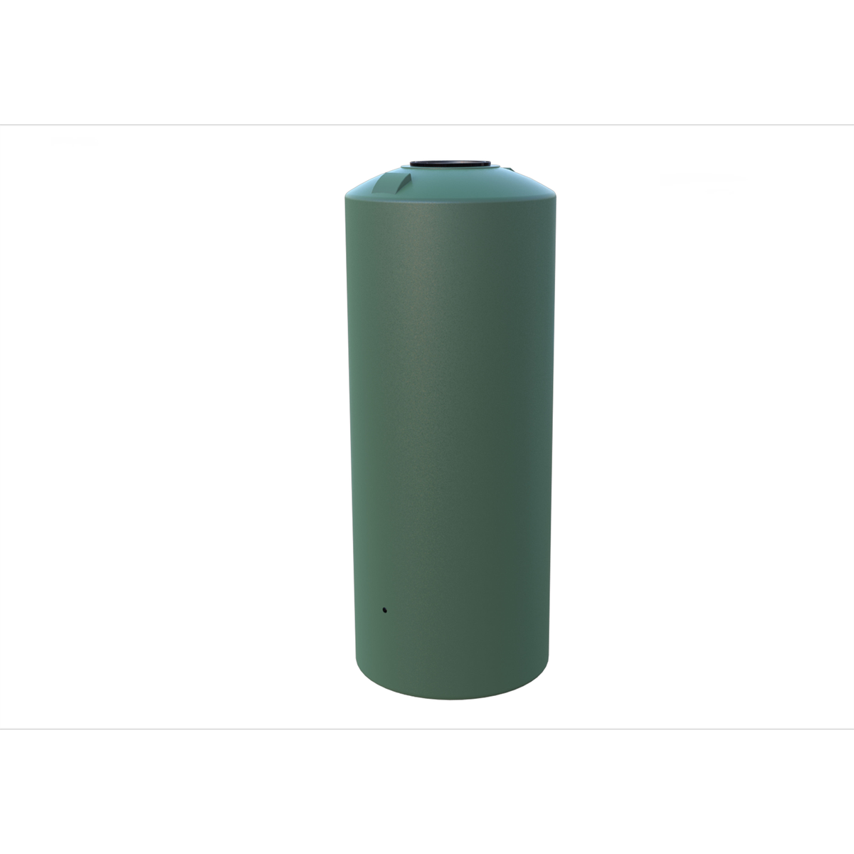 Melro Tanks 1000L Mist Green Round Poly Water Tank - Bunnings Australia
