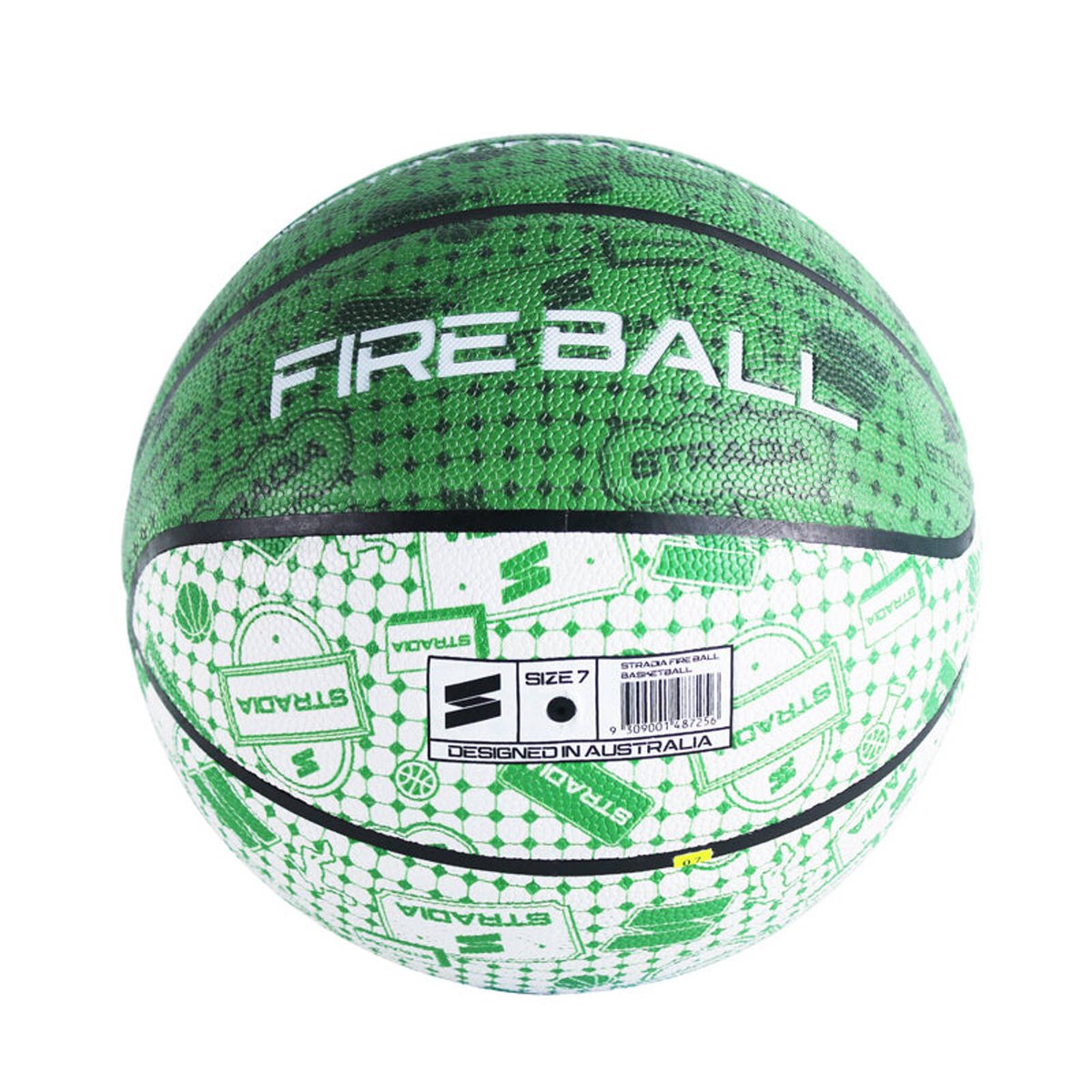 STRADIA Fire Ball Basketball - Sizes 5, 6, 7 - Bunnings Australia