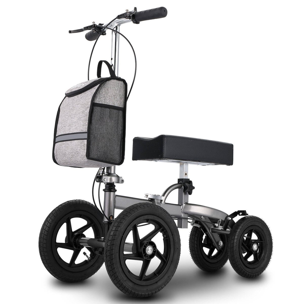 Altus Bariatric Knee Scooter Walker Foldable All-terrain 12 Inch ...