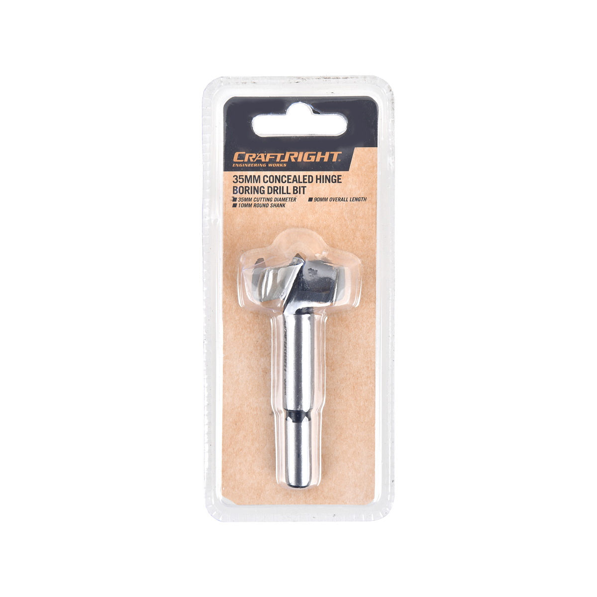 Craftright 35mm Concealed Hinge Boring Drill Bit - Bunnings Australia