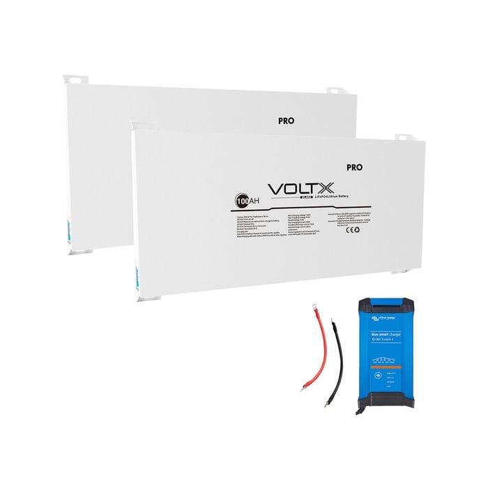 Victron Smart IP22 SLA/LiFePO4 Charger VoltX 12V 100Ah Lithium Iron ...