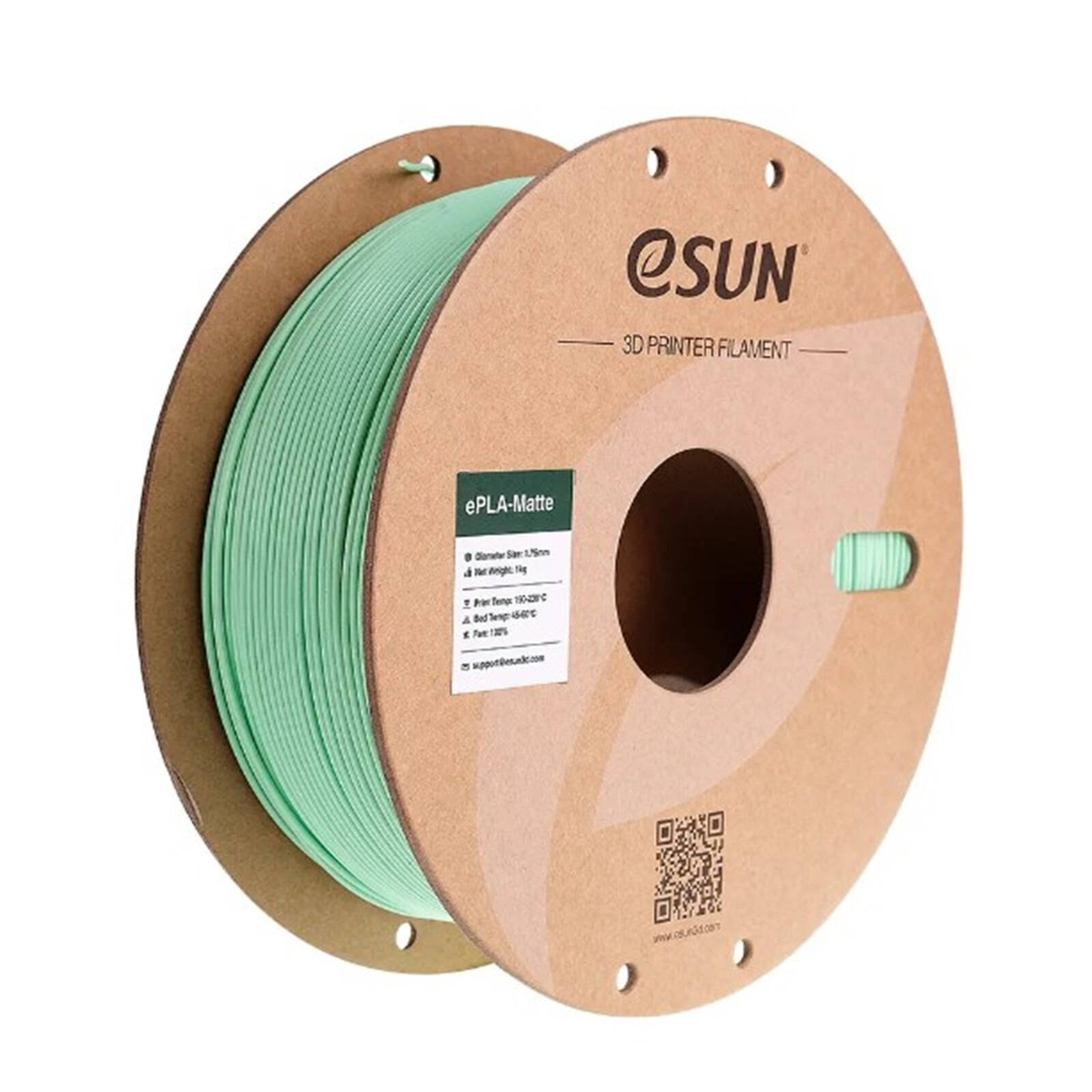eSun Matte PLA 3D Print Filament 1.75mm 1kg - Mint Green - Bunnings ...