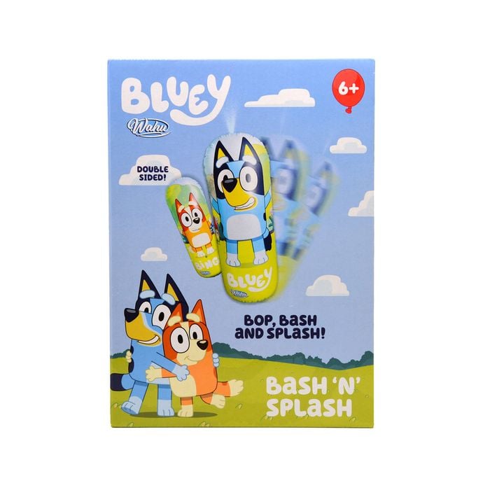 Wahu x Bluey Bash N Splash Outdoor Inflatable - Bunnings Australia