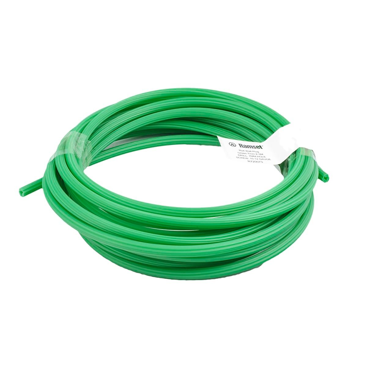 Ramset 7mm x 5m Green Wall Plug Roll - Bunnings New Zealand