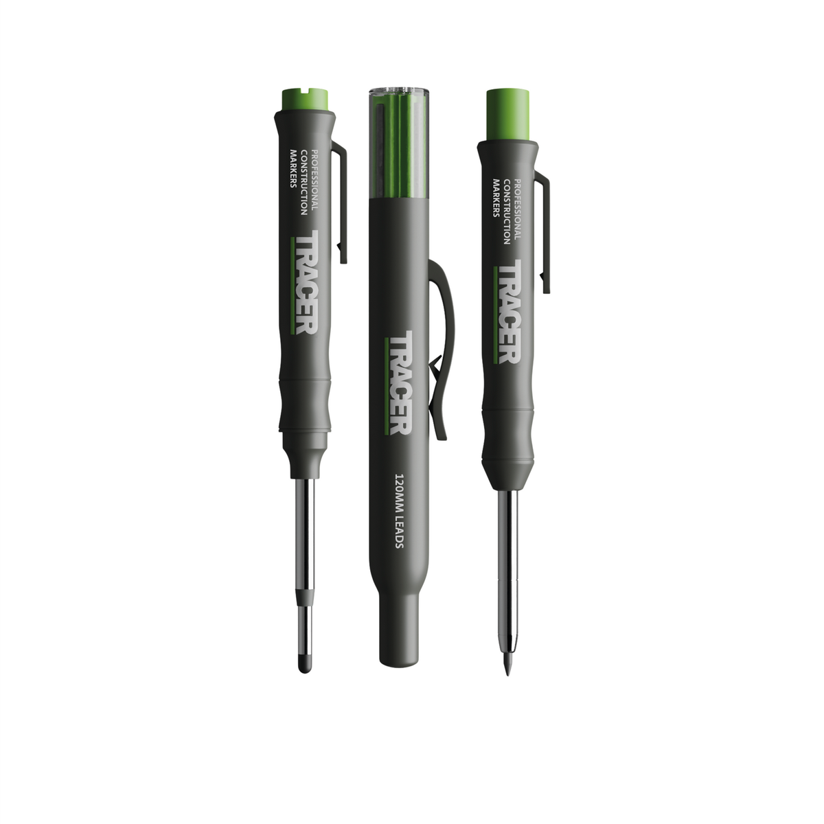 TRACER Deep Hole Construction Pencil Long Nib Marker Pen And Lead Set ...