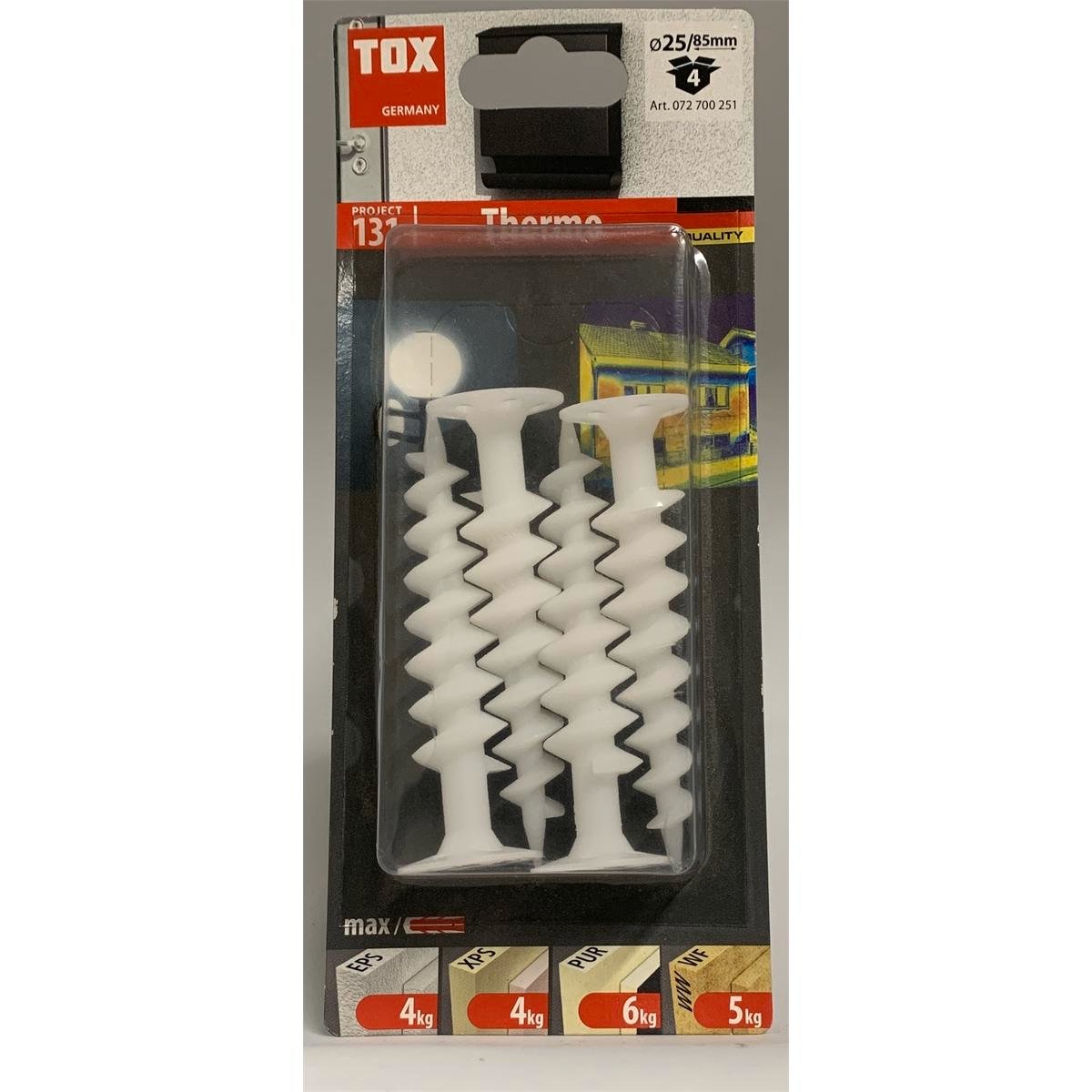 Tox Fasteners 85mm Styromate - 4 Pack - Bunnings Australia