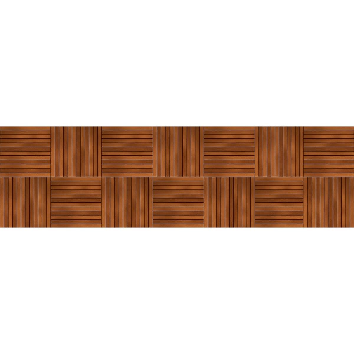 7812 x 2232mm Modular Decking Merbau 14 Panel Kit - Bunnings Australia