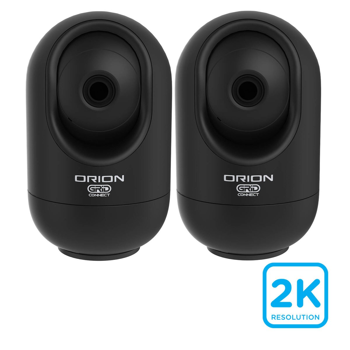 Orion Grid Connect Smart WiFi 3MP Indoor Pan and Tilt Security Camera ...