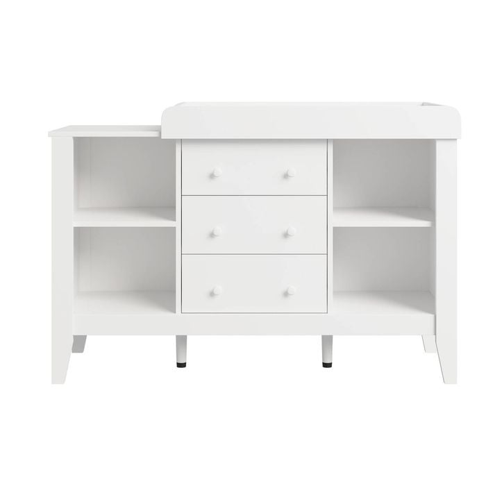 Oikiture Baby Change Table Chest of Drawers Cabinet Nursery Furniture ...