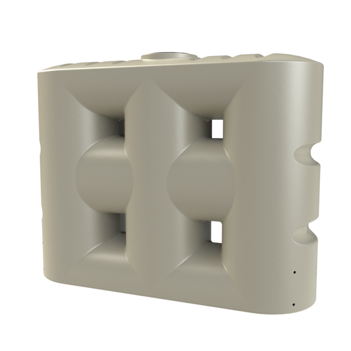 Melro Tanks 4000L Slimline Poly Water Tank - Smooth Cream - Bunnings ...