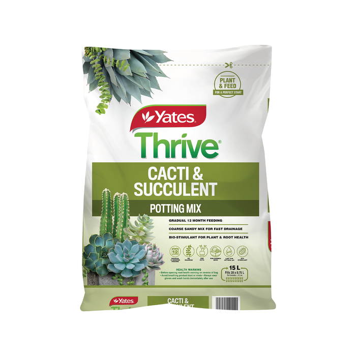 Yates 15L Thrive Cacti And Succulent Potting Mix - Bunnings New Zealand