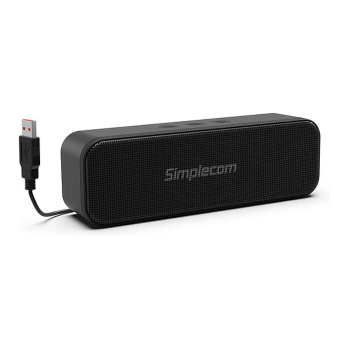 Simplecom UM228 Portable Stereo Soundbar Speaker - Bunnings Australia