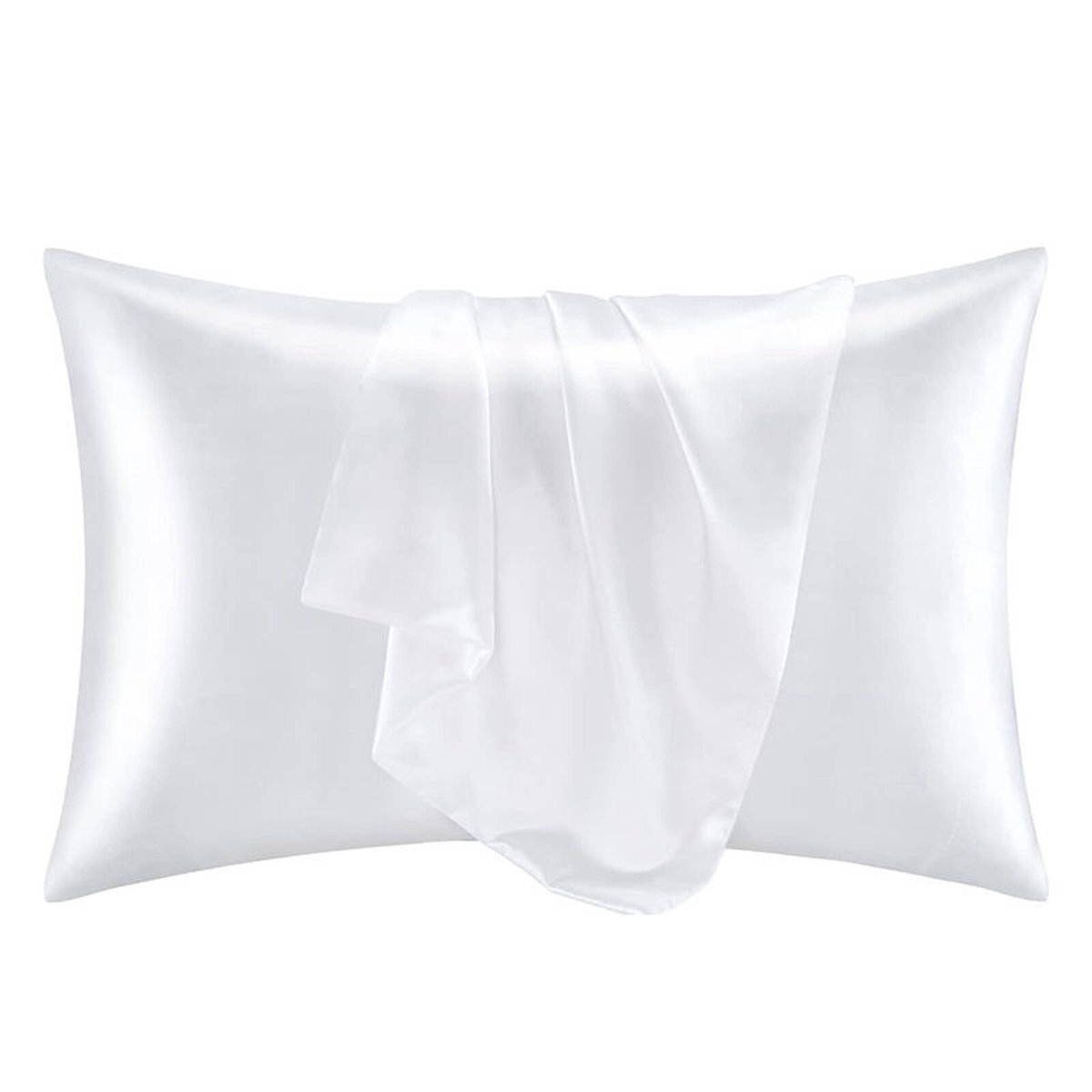 Catzon 2 Pcs 51 X 91cm Satin Pillowcases for Hair and Skin with ...