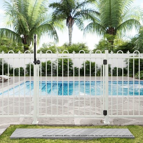 ProtectorAl 800 - 1200 x 1200mm Surfmist Aluminium Loop And Spear Pool ...