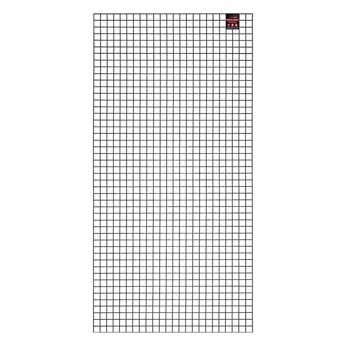 RapidMesh 600 x 1200mm 25 x 25mm Black Wire Mesh Panel - Black ...