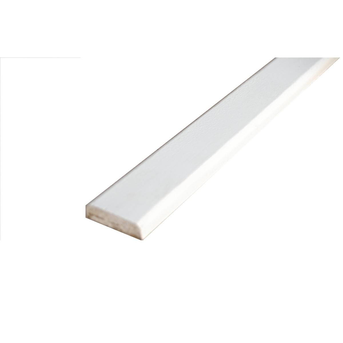 35 x 10mm 3.6m Lining Coverstrip White Gloss Hardwood - Bunnings Australia