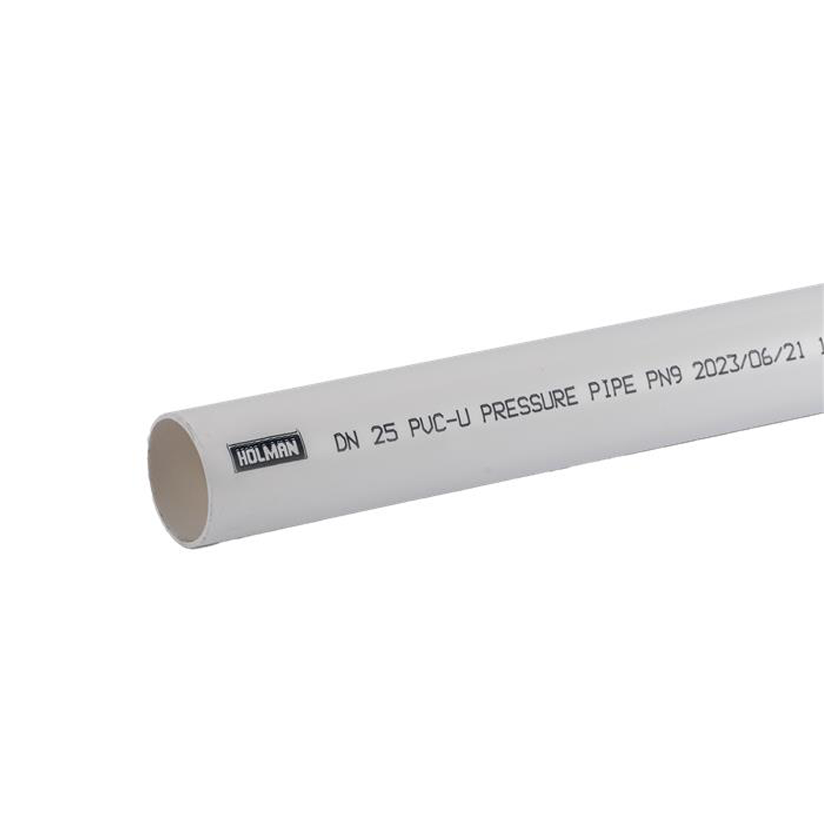 Holman 25mm x 1m Class 12 Pressure PVC Pipe - Bunnings New Zealand