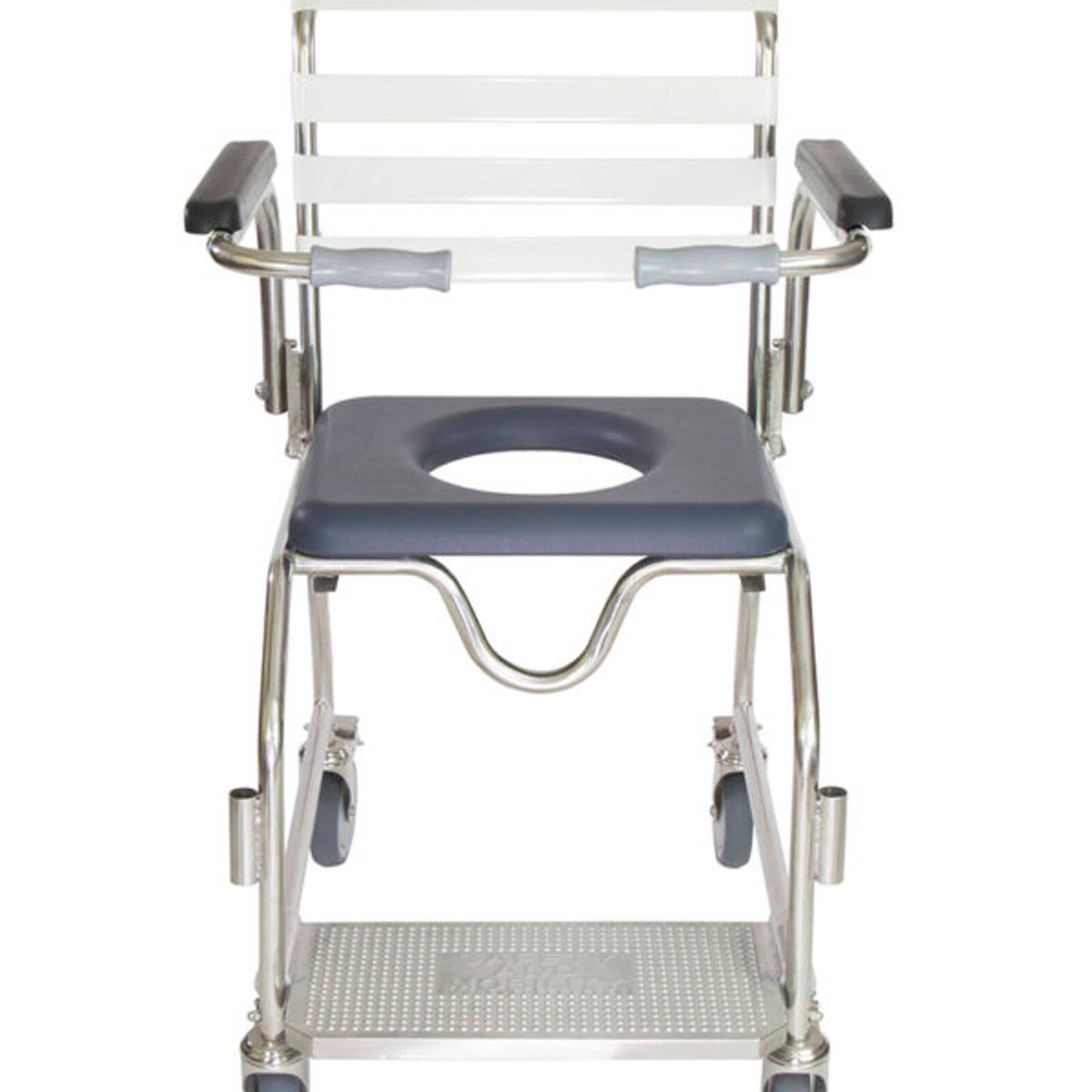 Safety and Mobility Stainless Steel Commode Closed Loop - Bunnings ...