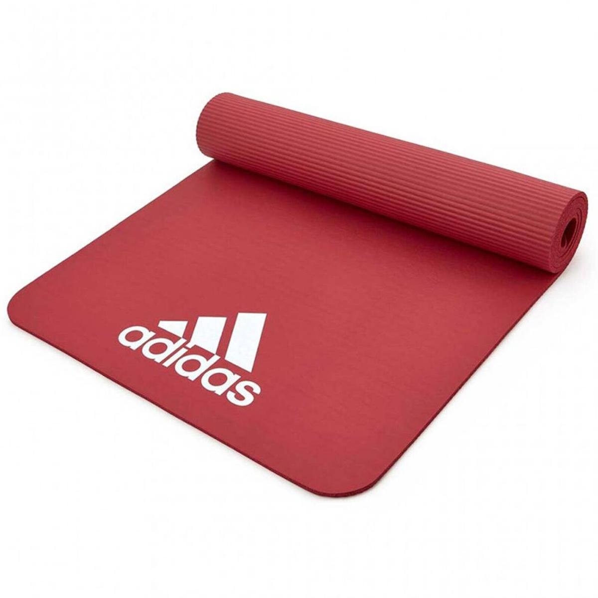 Adidas 7mm Lightweight Yoga Fitness Mat - Red 61x173cm - Bunnings Australia