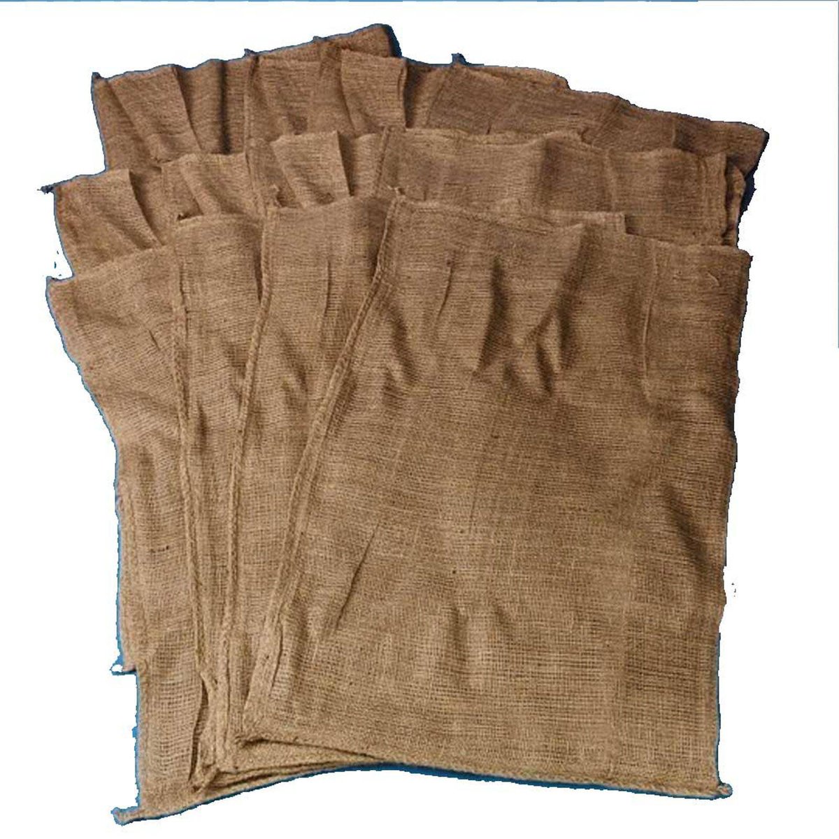 Hessian Potato Sacks - Set of 12. - Bunnings Australia