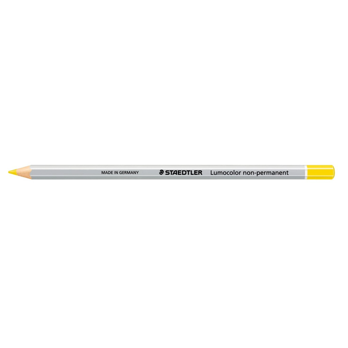 Staedtler Yellow Lumocolour Non-Permanent Omnichrom Pencil - Box of 12 ...