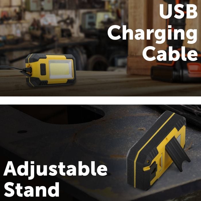 Arlec 450lm Rechargeable Work Light Torch - Bunnings Australia