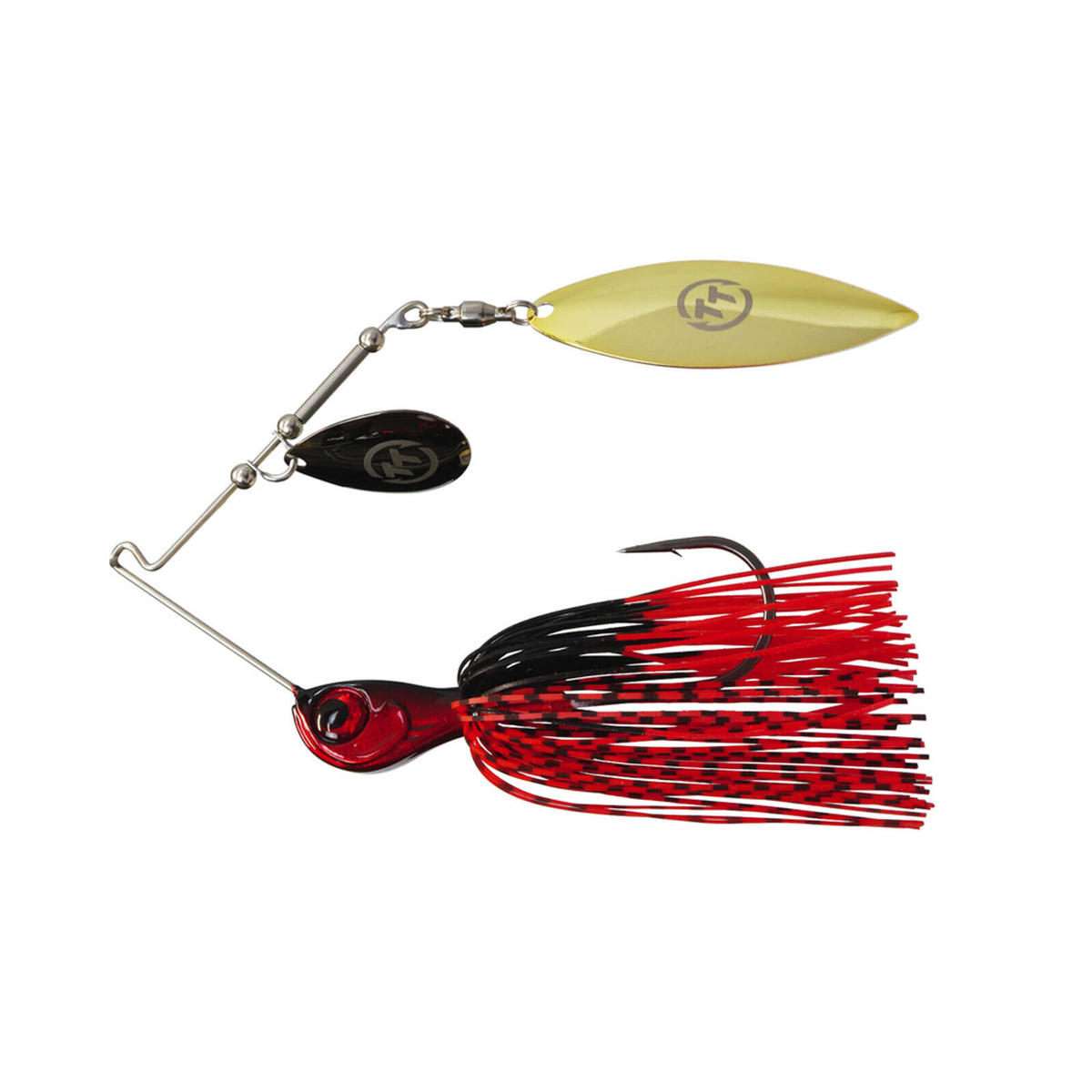 TT Lures 3/8oz Tornado+ Tandem Blade Spinnerbait Lure - BLOODY ...