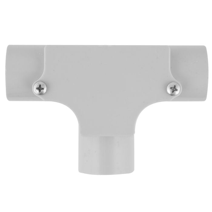 Deta 32mm Grey Conduit Fittings Inspection Tee - Bunnings New Zealand