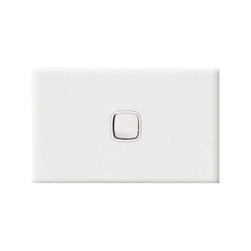 HPM Excel 1 Gang Horizontal Wall Switch - Bunnings Australia